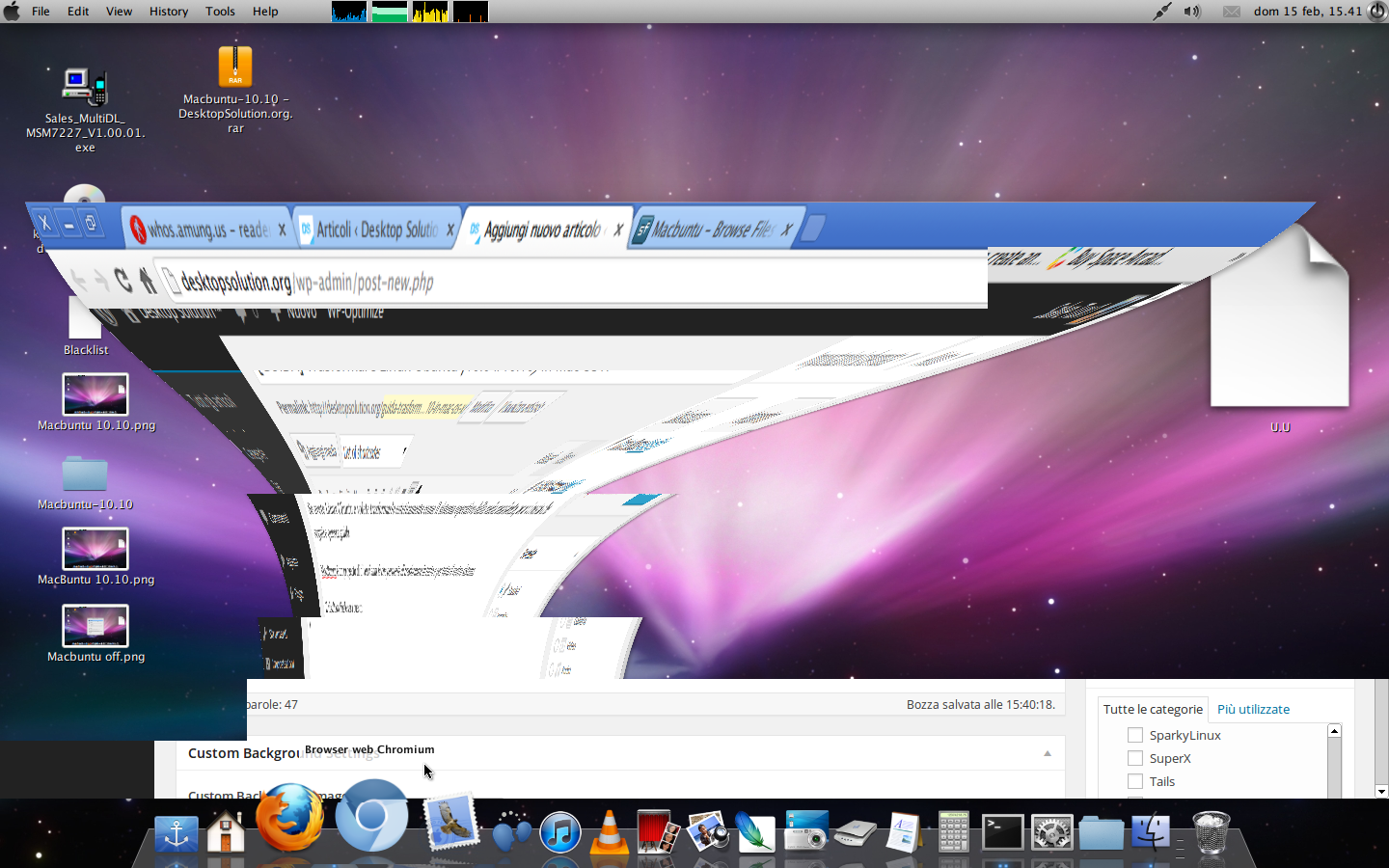 [GUIDA] Trasformare Linux Ubuntu (10.04/10.10) in Mac OS X – Desktop ...
