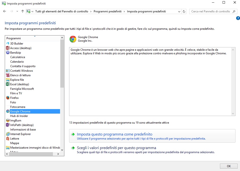 [Guida] Come impostare Google Chrome come browser predefinito in ...